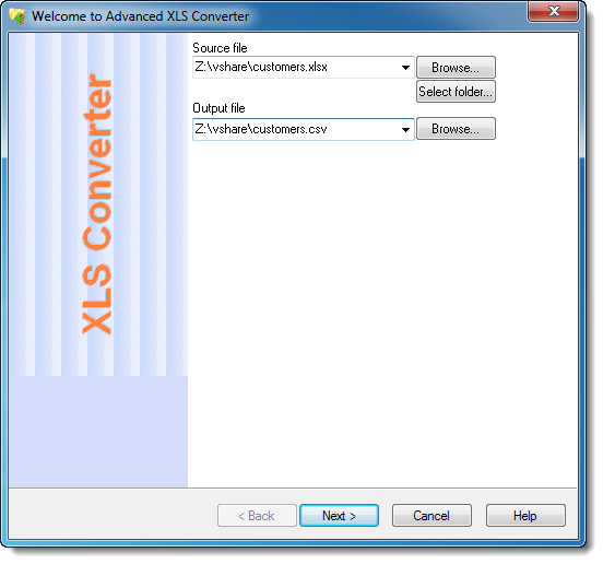 Convert XLSX to CSV | Advanced XLS Converter Convert XLSX to CSV | Advanced XLS Converter
